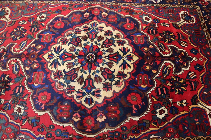 Vintage Handwoven Carpet - 8714