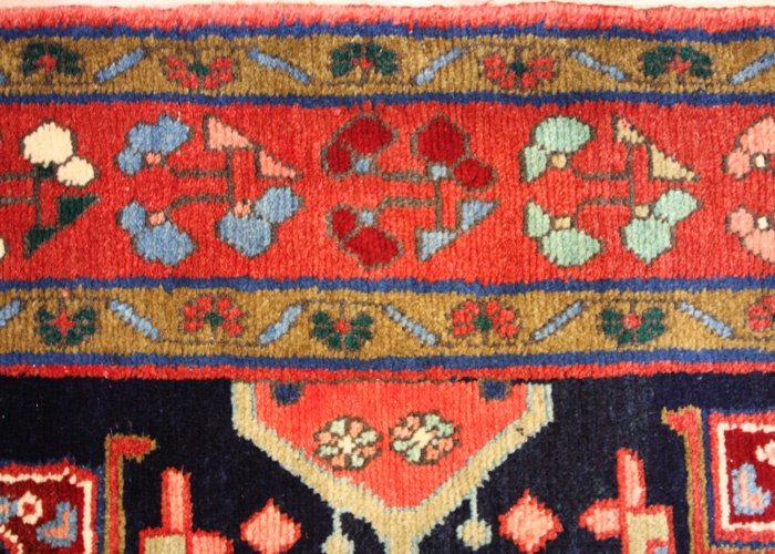 Vintage Persian Hamadan Carpets - 8709
