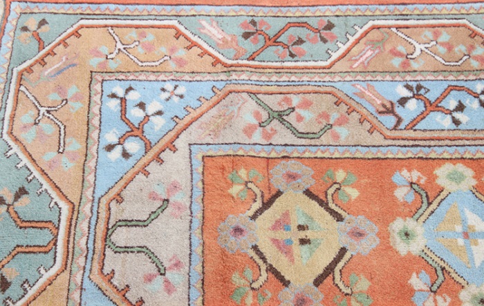 Vintage Turkish Milas Carpets-1422
