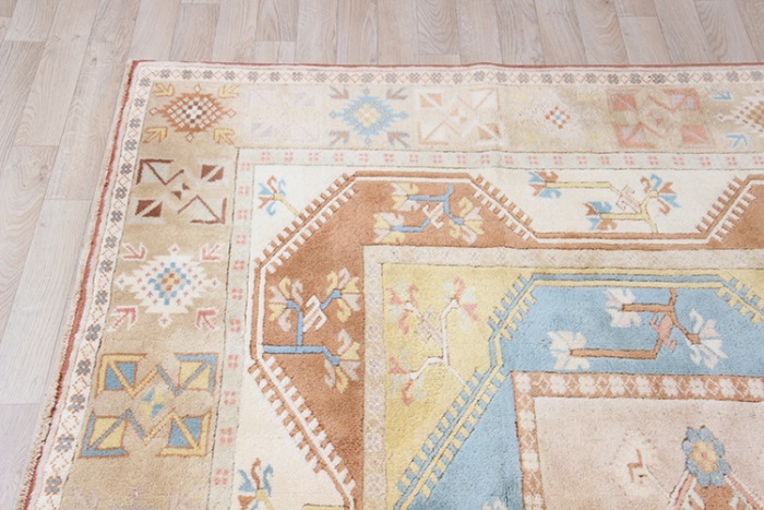 268 Vintage Turkish Milas Carpets